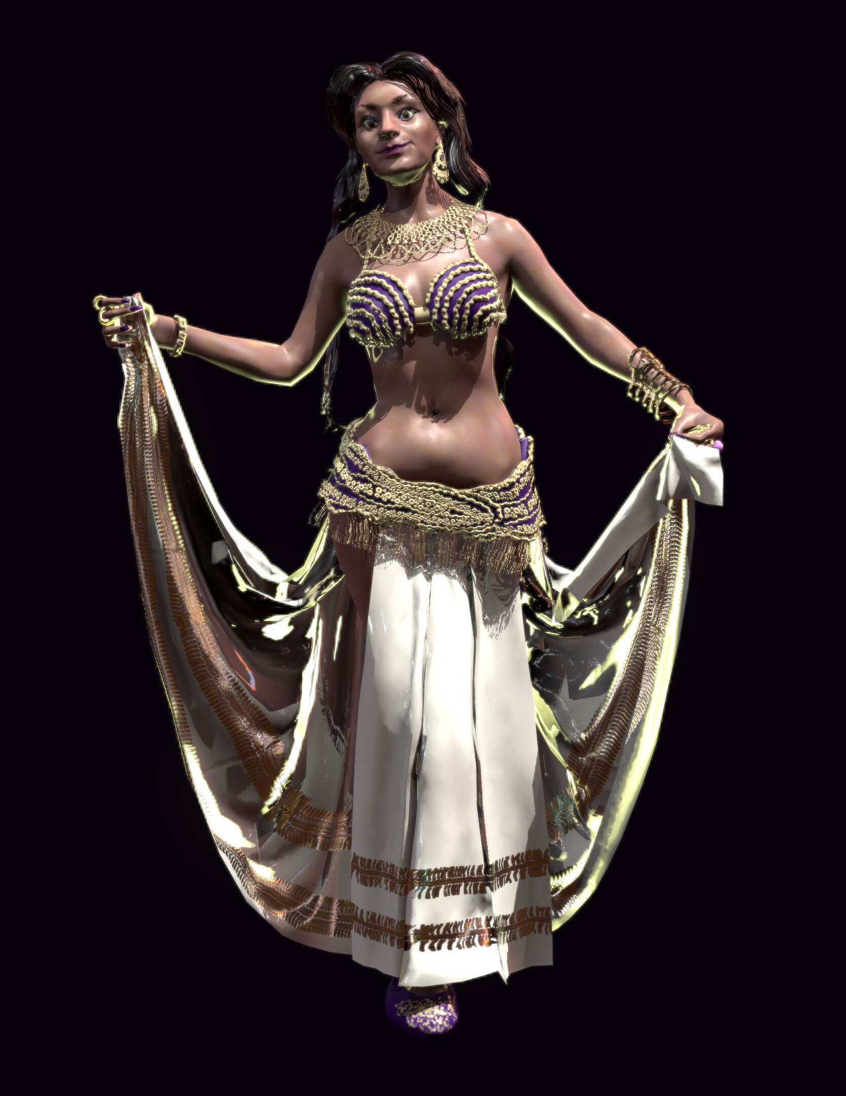 Daria Antsiferova - Belly dancer