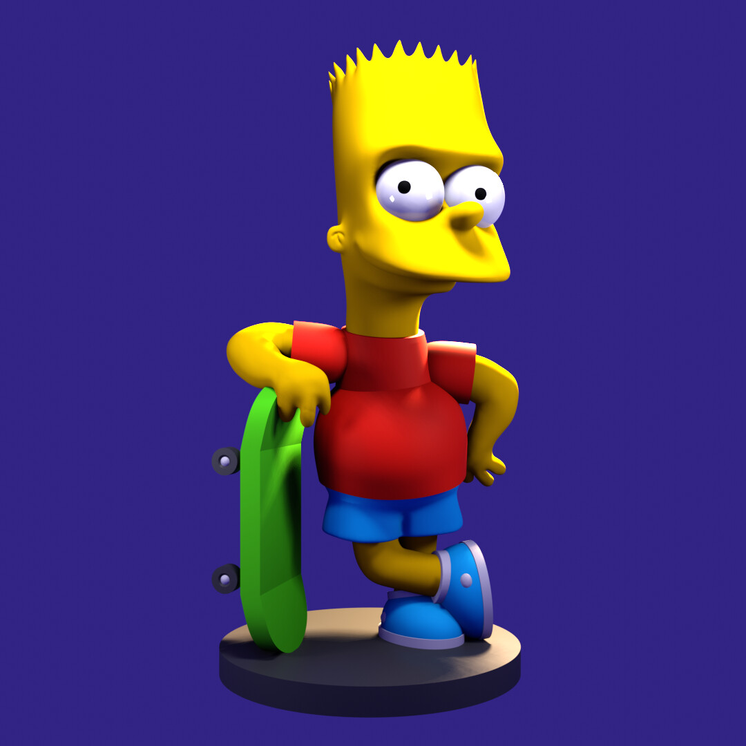 ArtStation - Bart Simpson