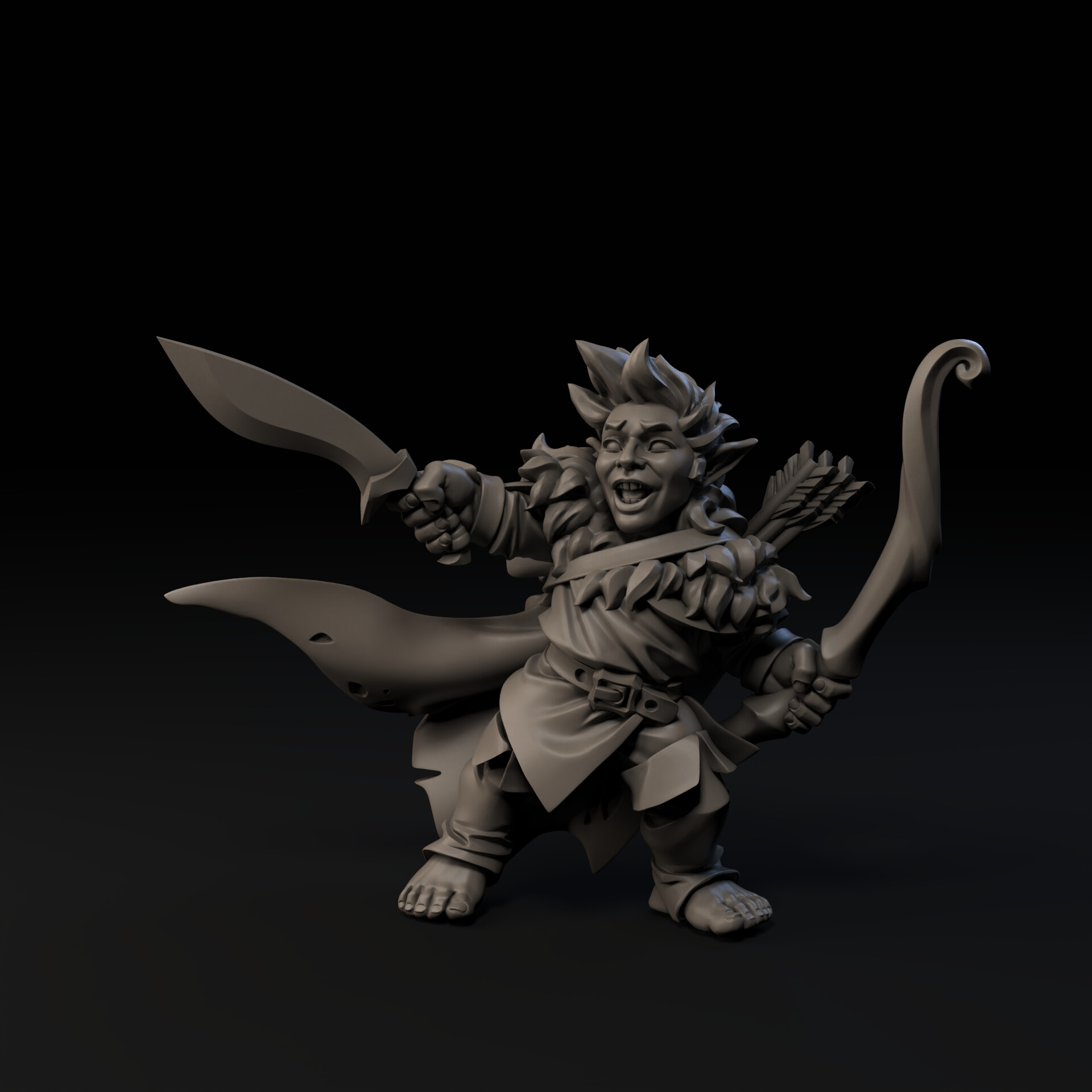 ArtStation - Halfling Ranger