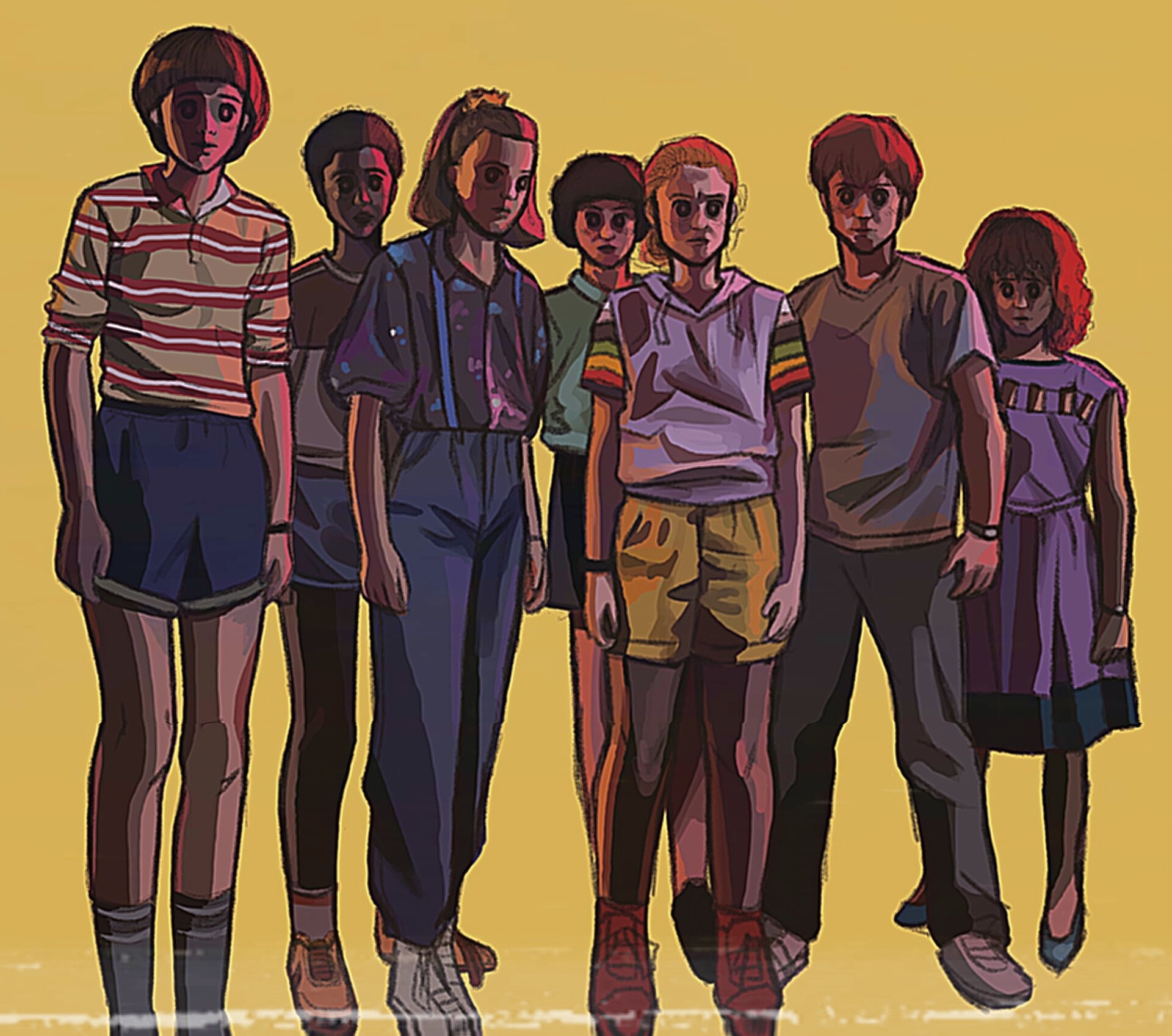 ArtStation - stranger things