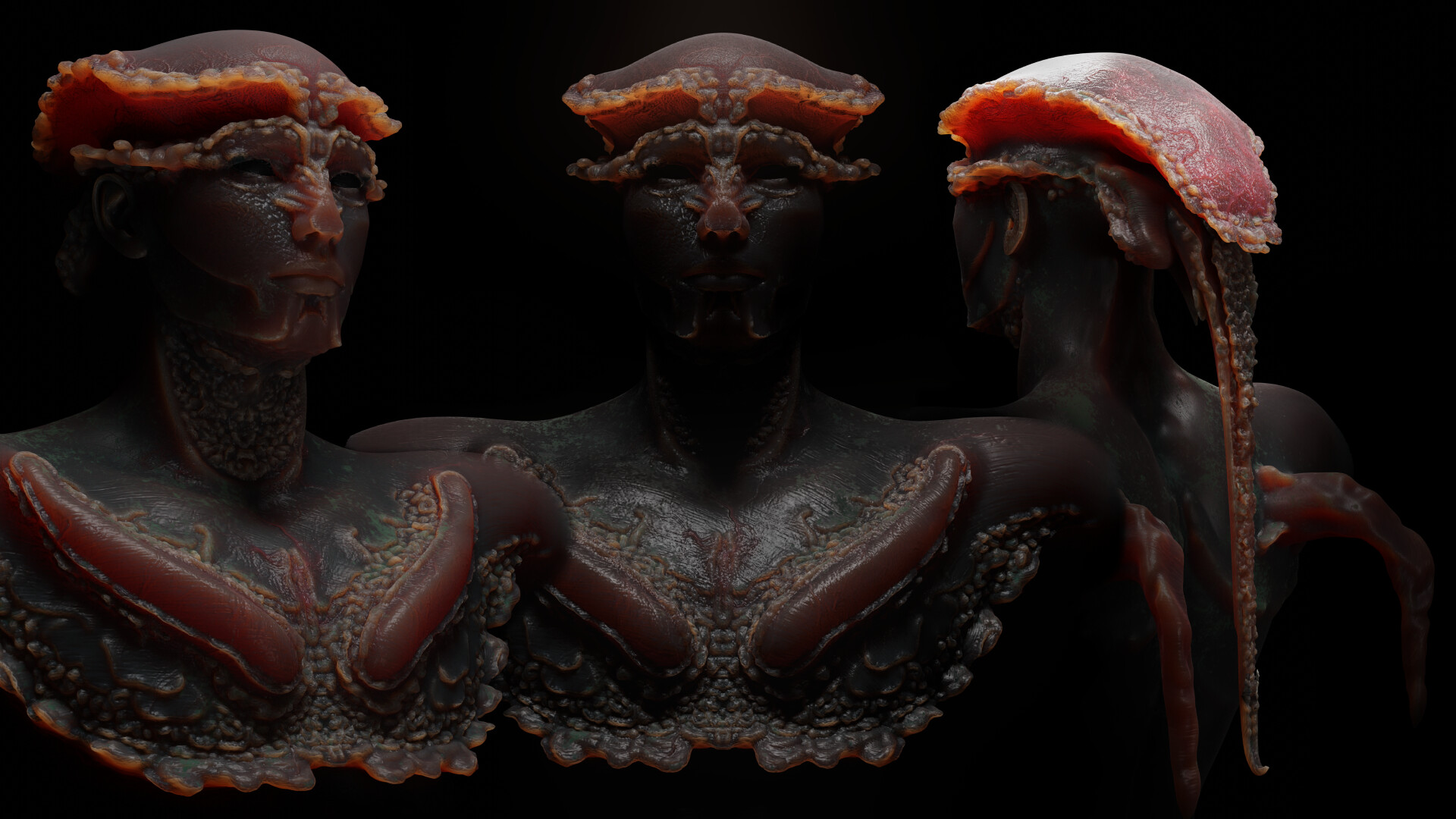 ArtStation - Aquatic Humanoid Character