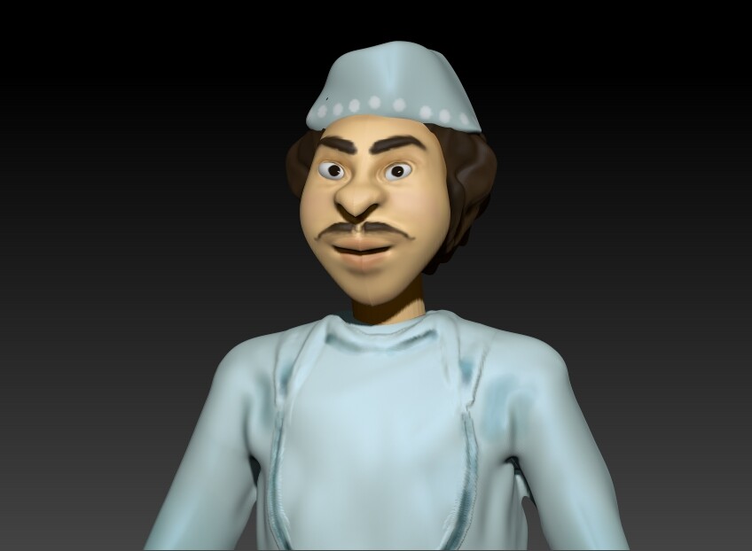 Aimen Tariq - Character Modeling and texture painting