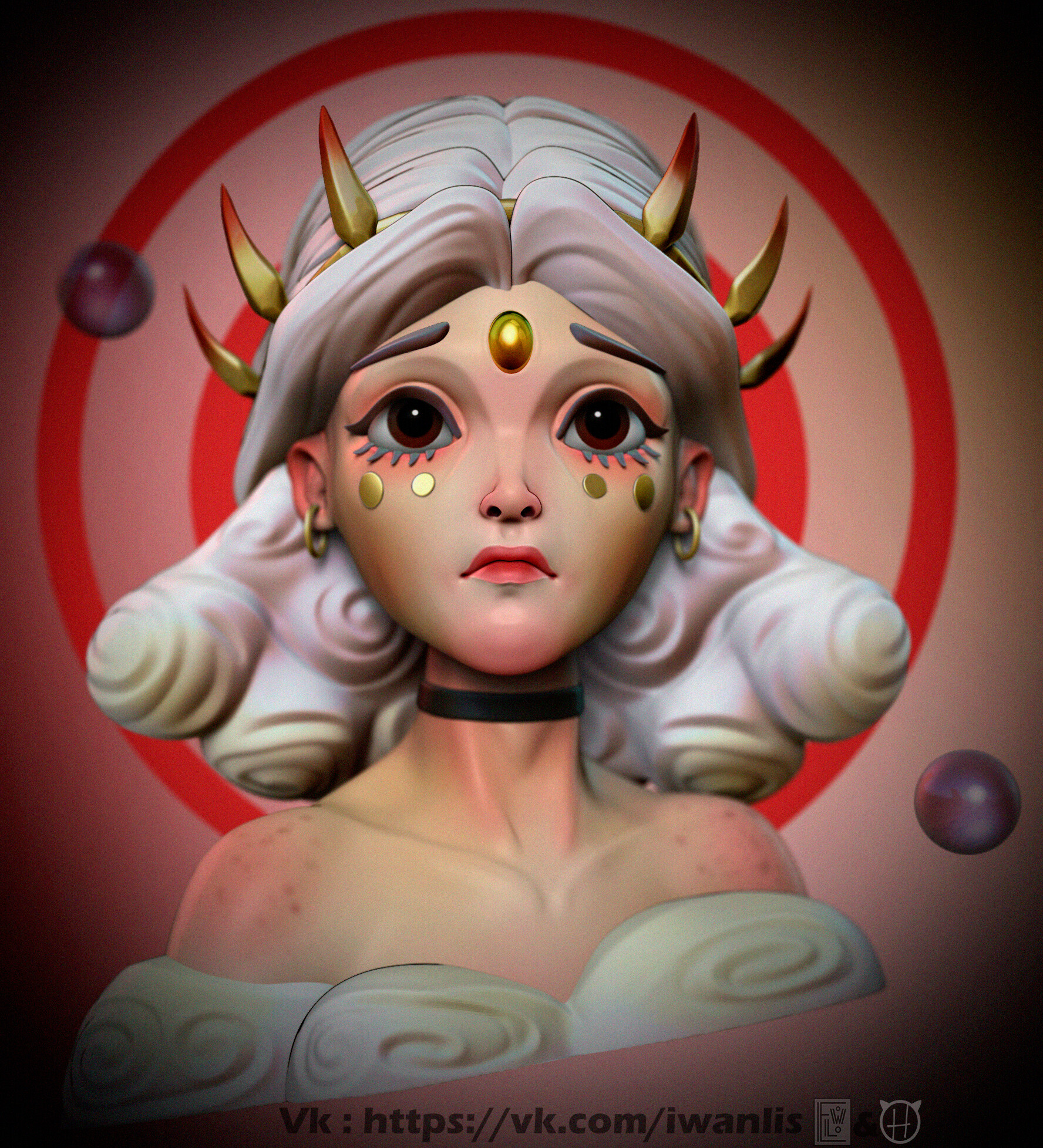 ArtStation - Cloud girl