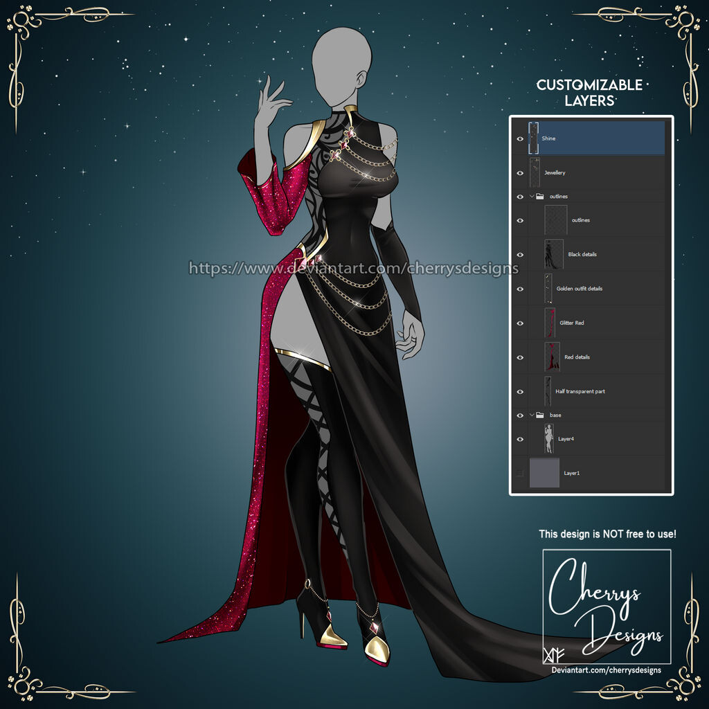 Cherry │ Outfit Designs - Customizable Outfit Designs