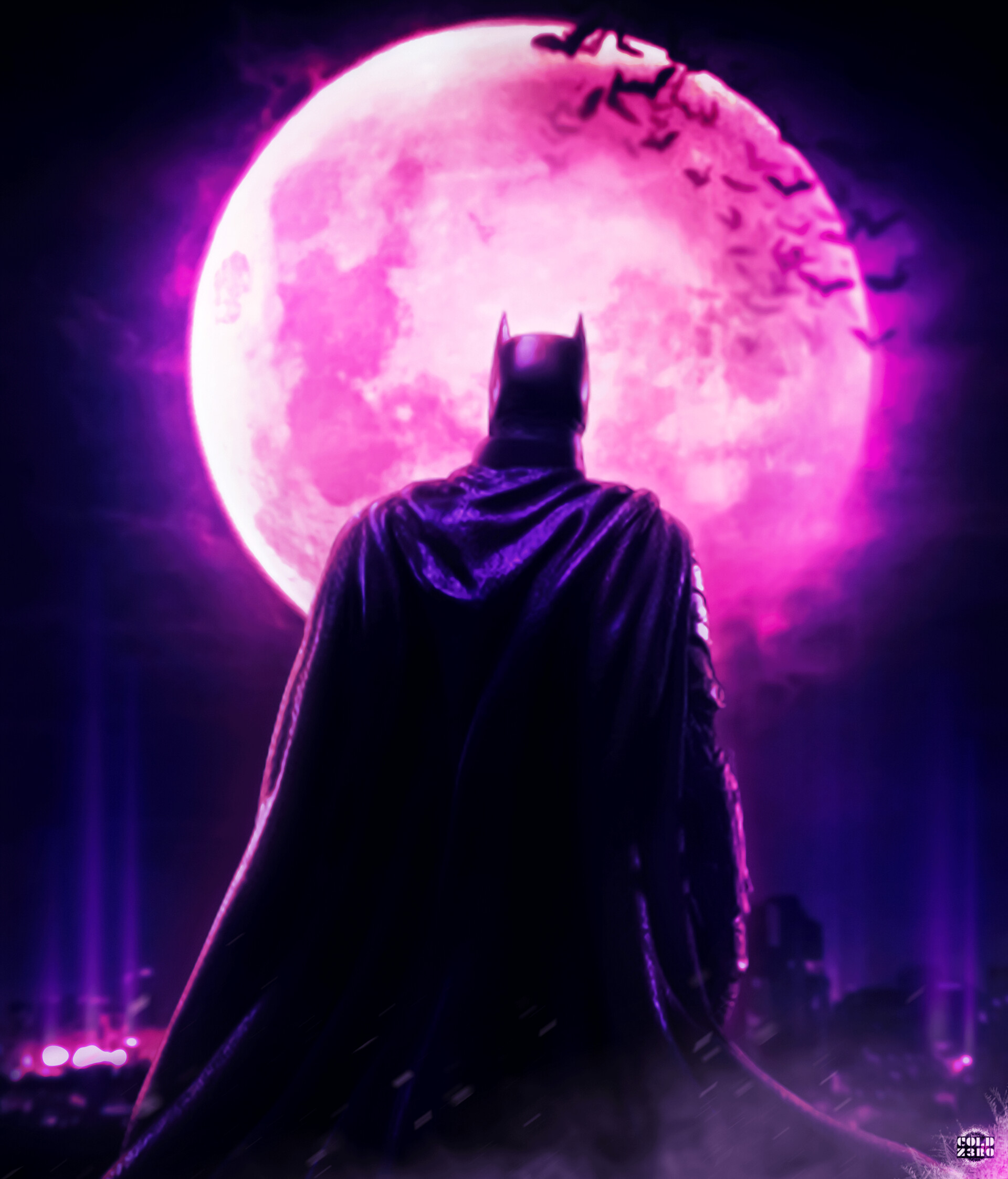 ArtStation - Cyber City Bat