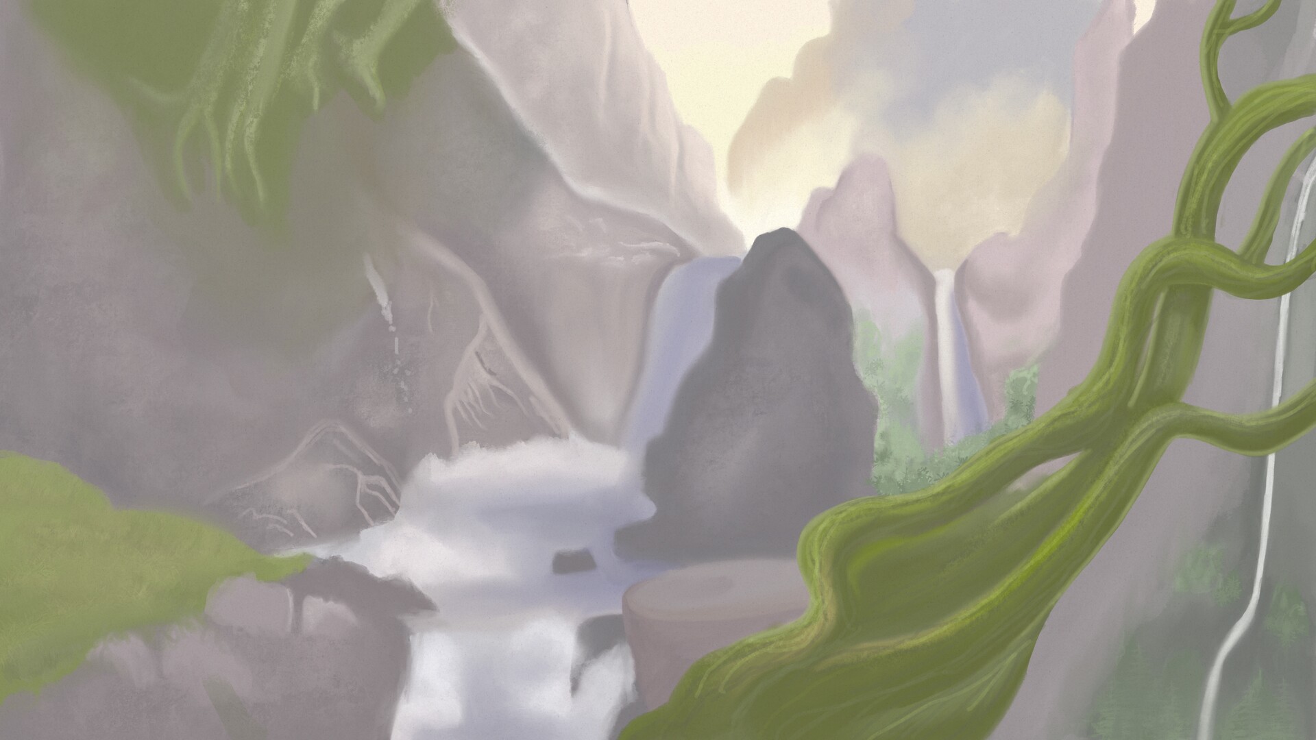 ArtStation - High key Mirkwood scene from the Hobbit