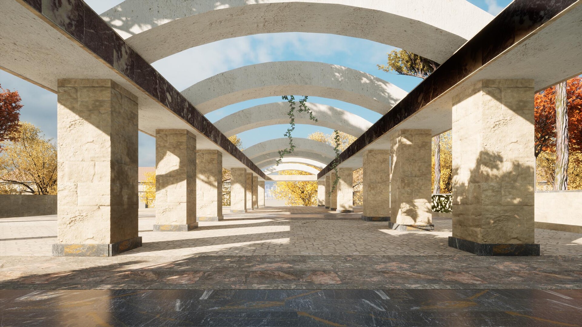 ArtStation - Classical Courtyard