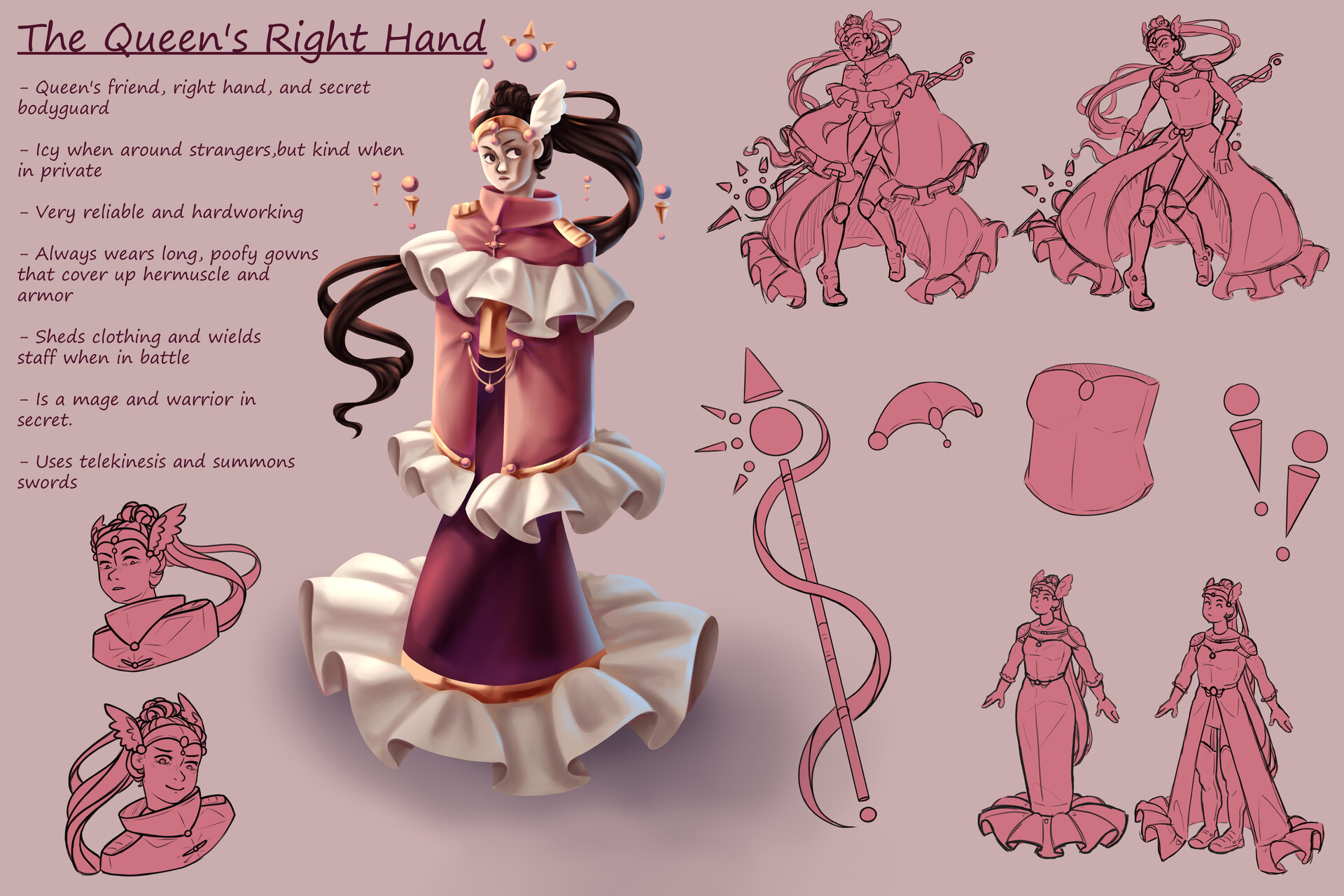 ArtStation - The Queen's Right Hand