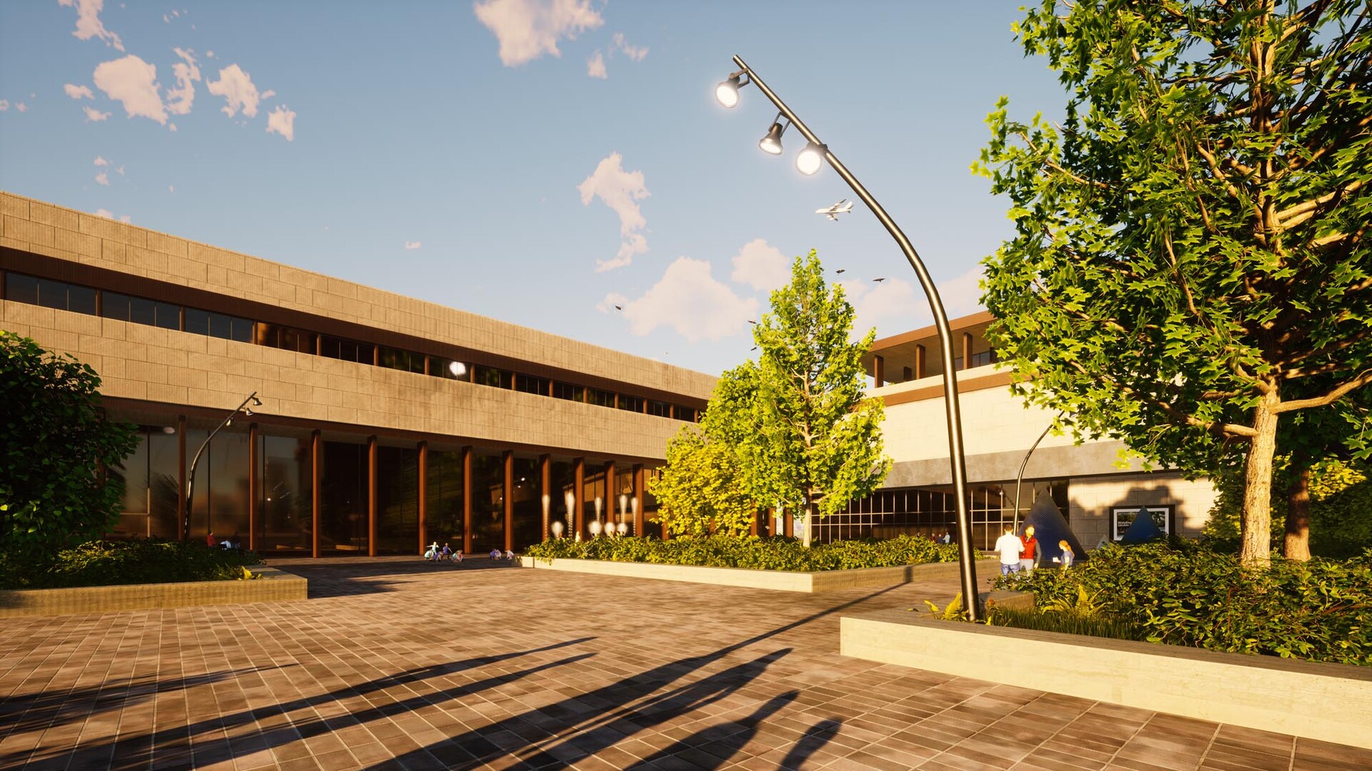 ArtStation - Public Plaza