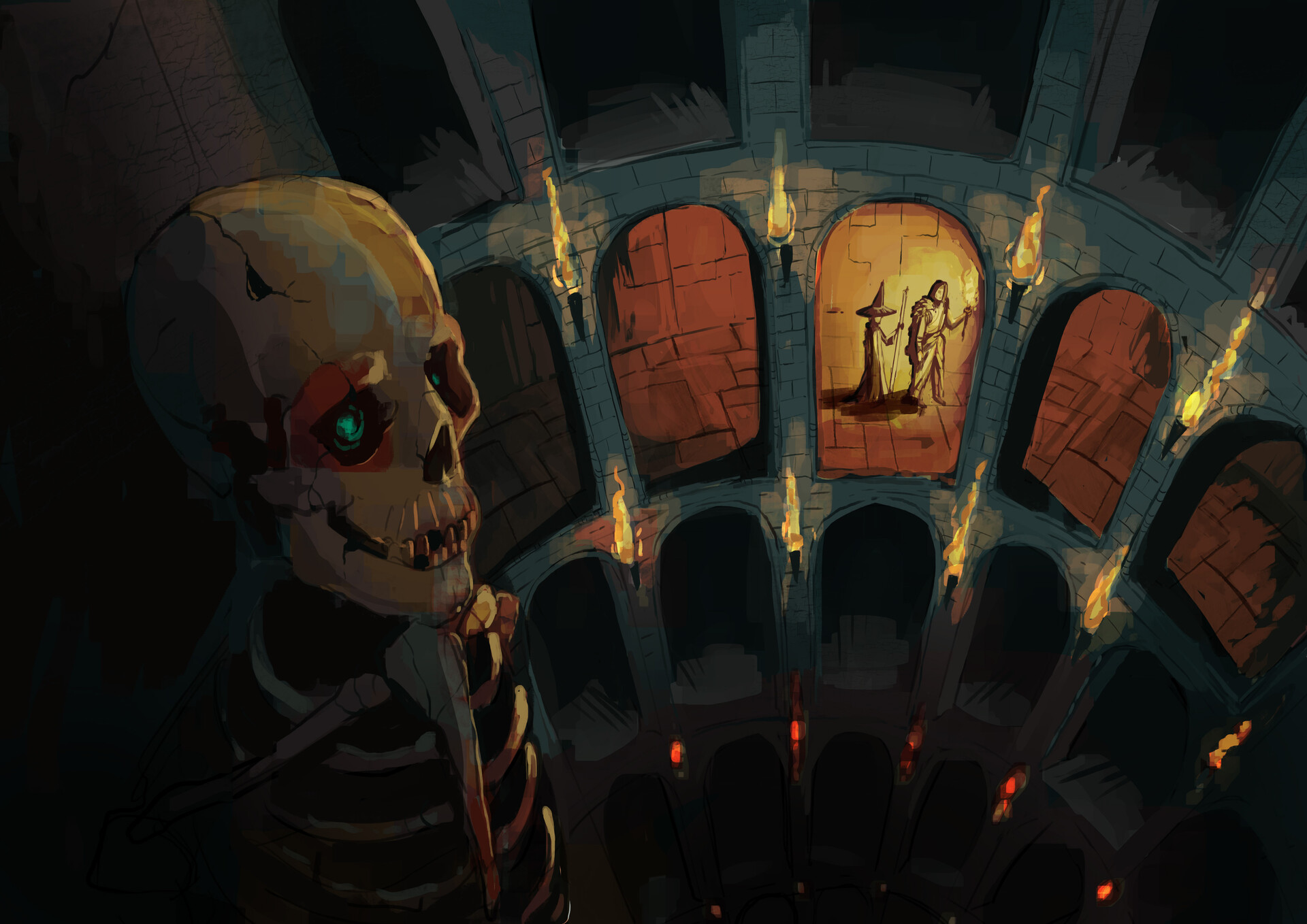 ArtStation - Necromancer's Tower