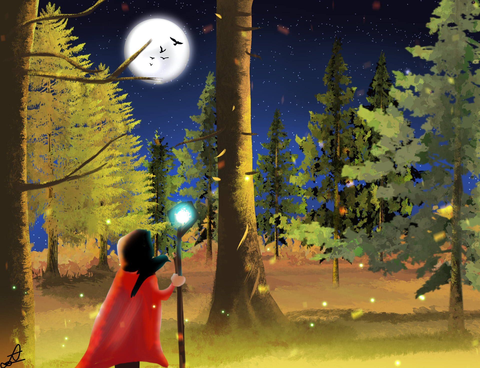 ArtStation - Forest magician