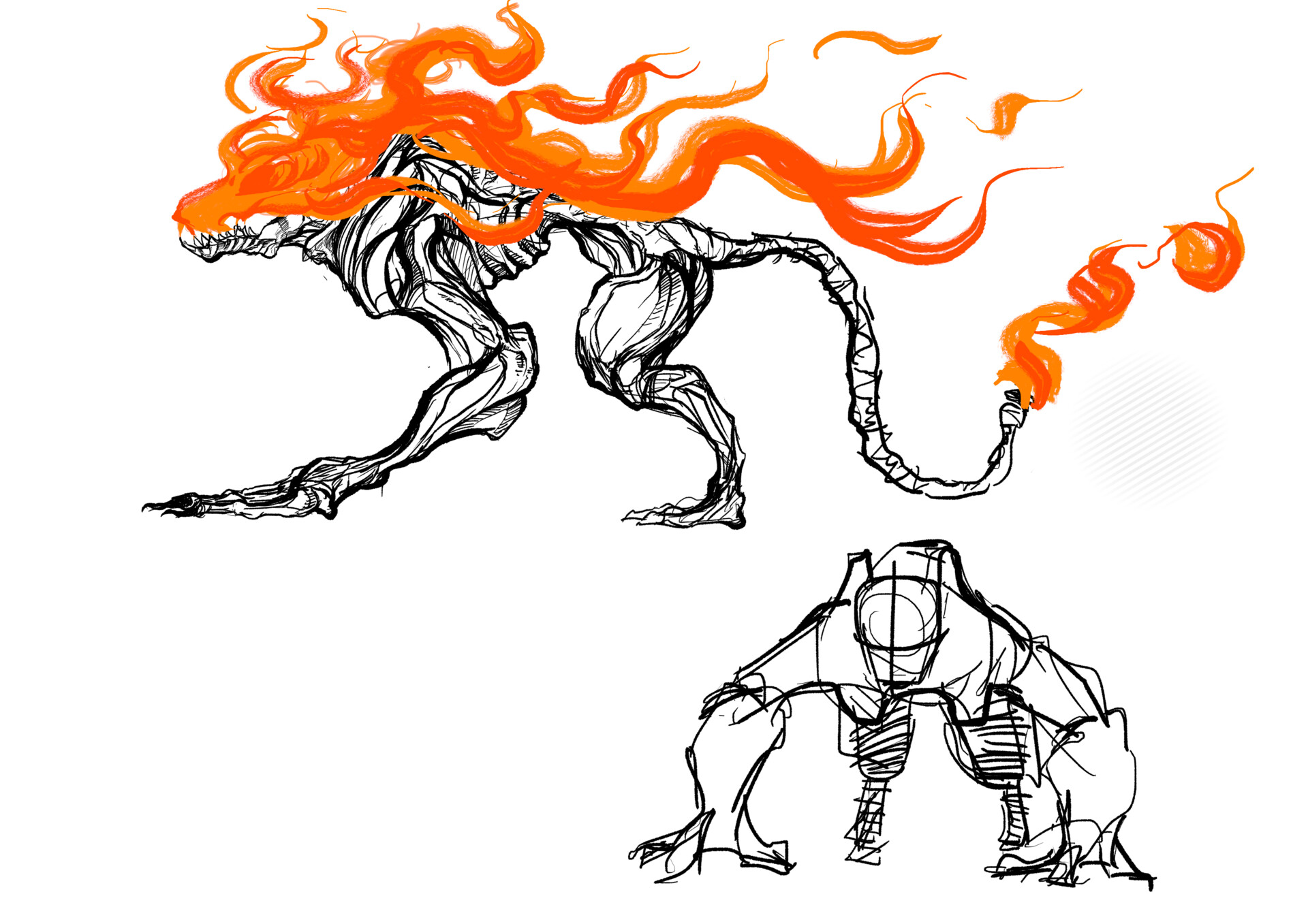 ArtStation - Flame Fiend