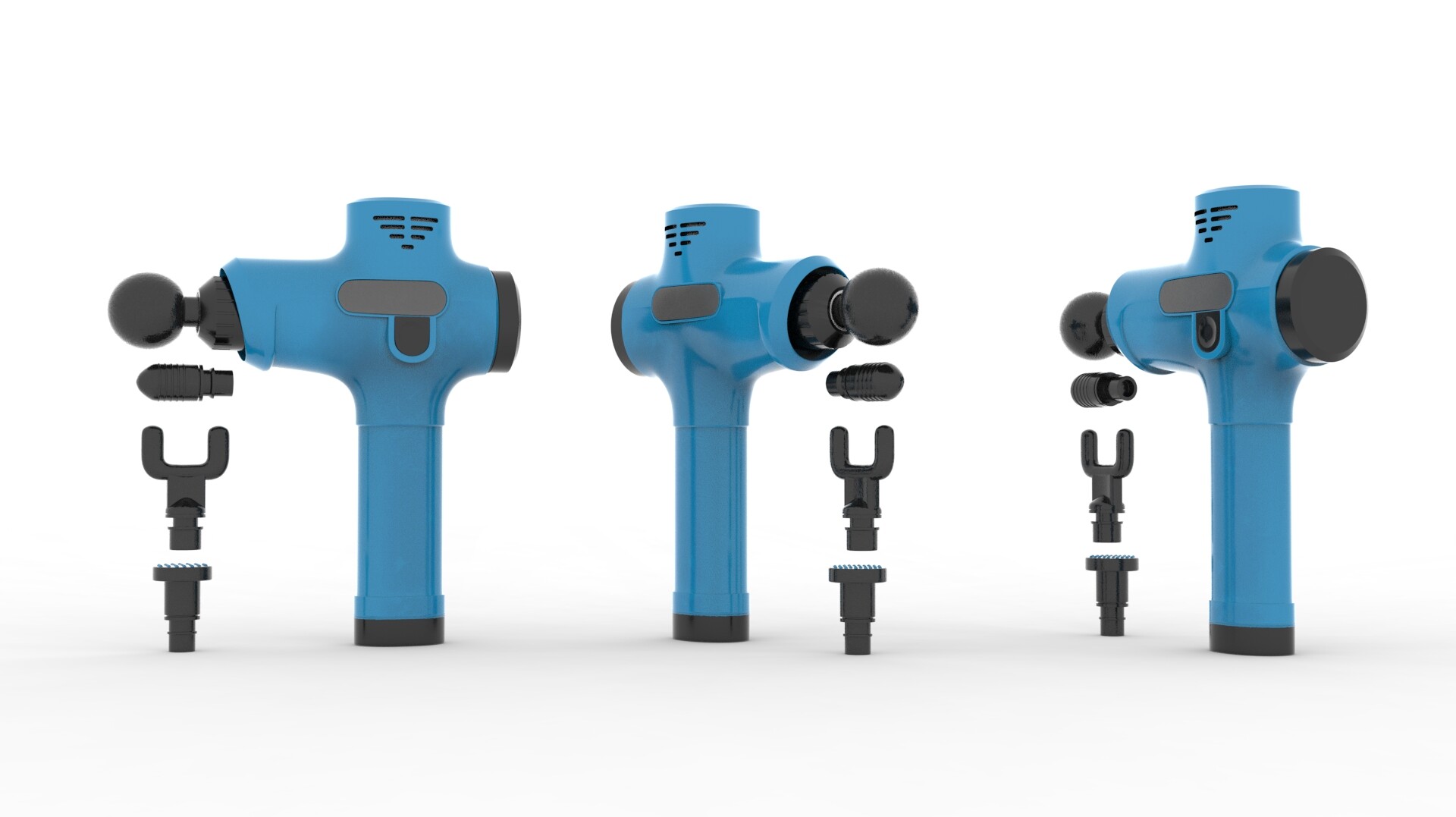 ArtStation - Gun Massager (3d Product modeling)