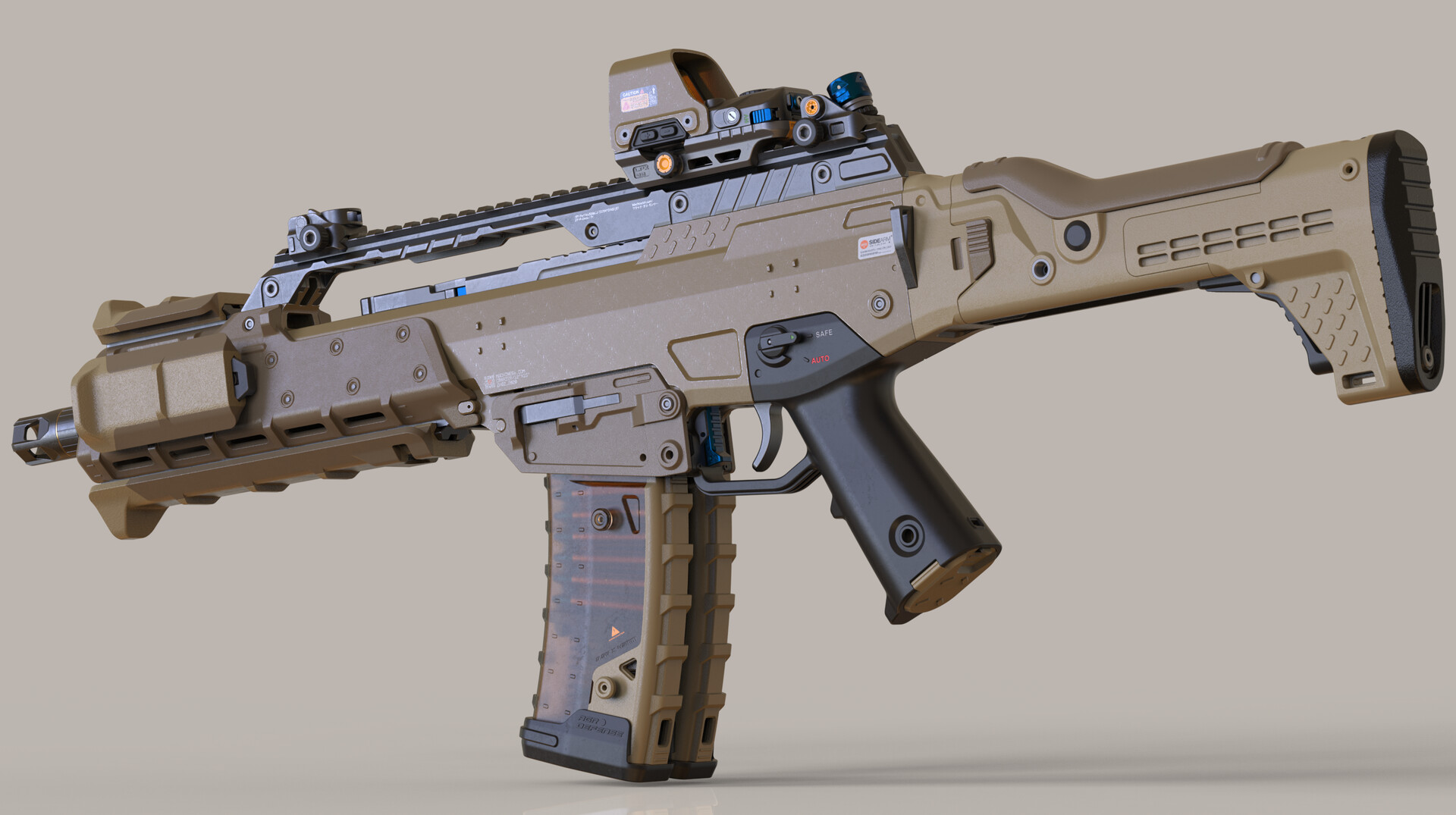 A G R É - Assault Rifle Design
