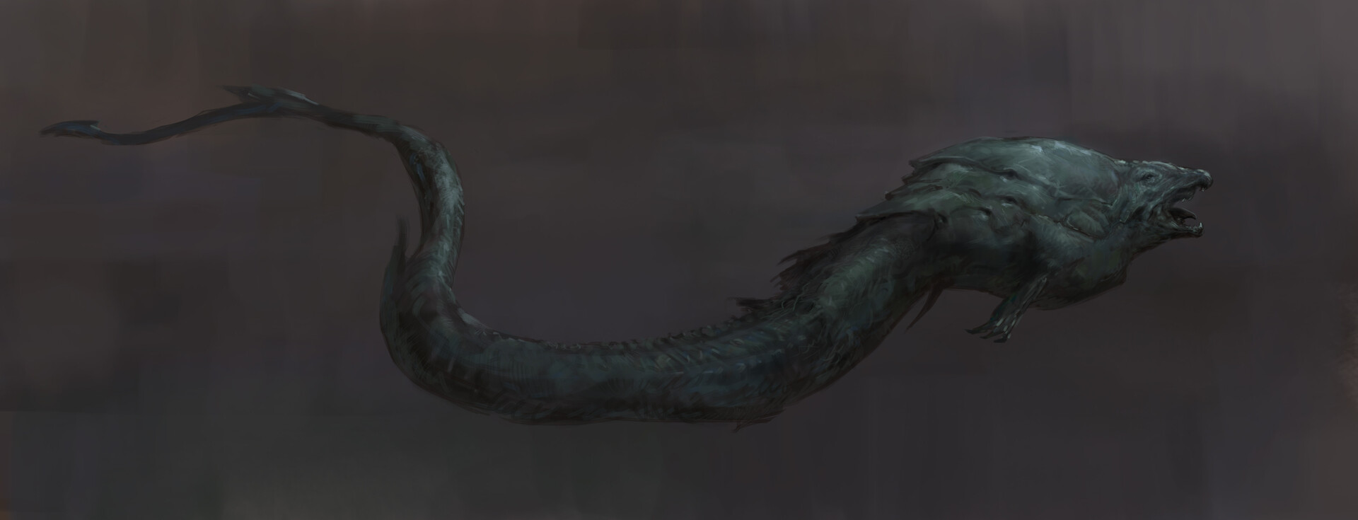 ArtStation - African Legends - Nyami-Nyami