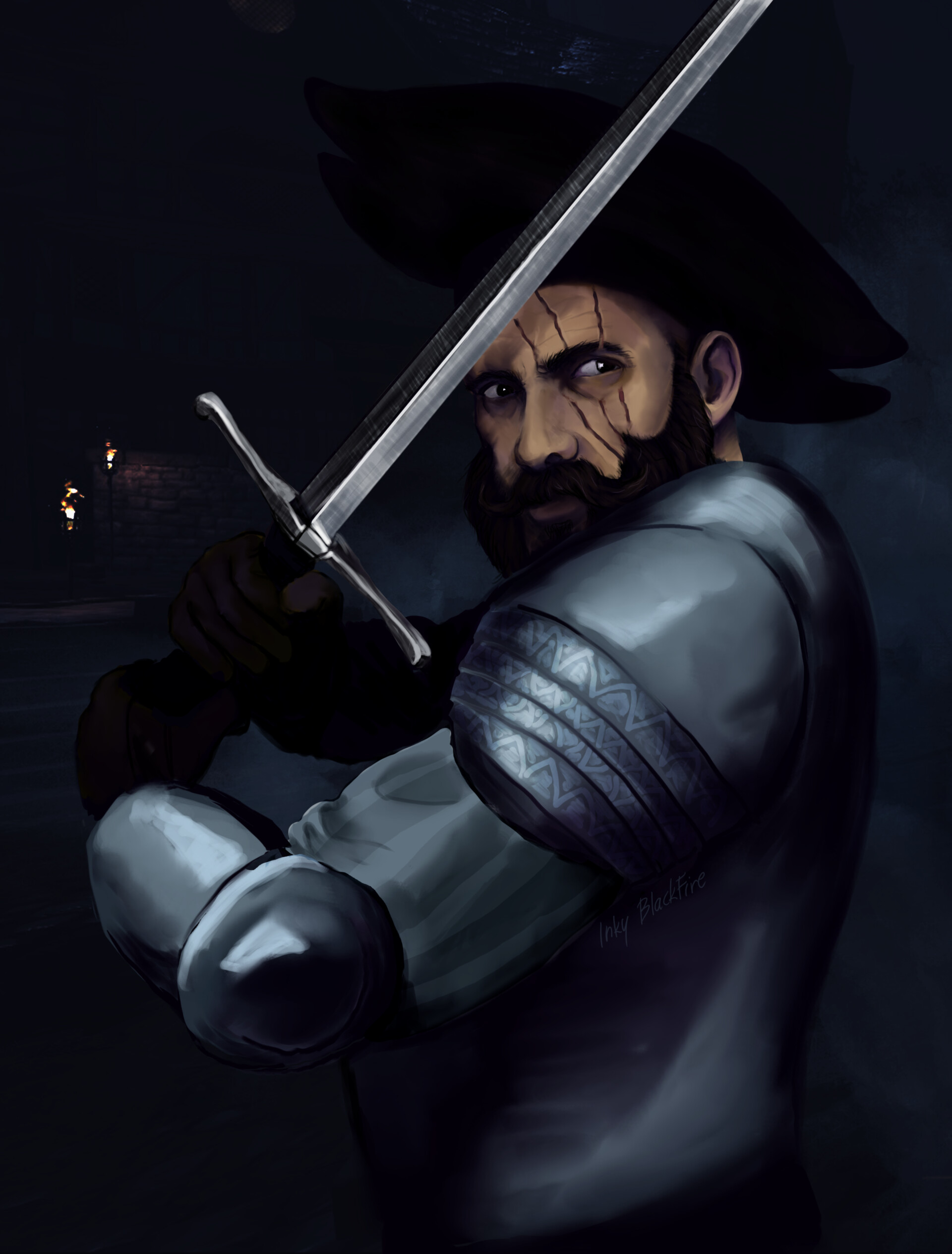 InkyBlackFire - Markus Kruber form Vermintide