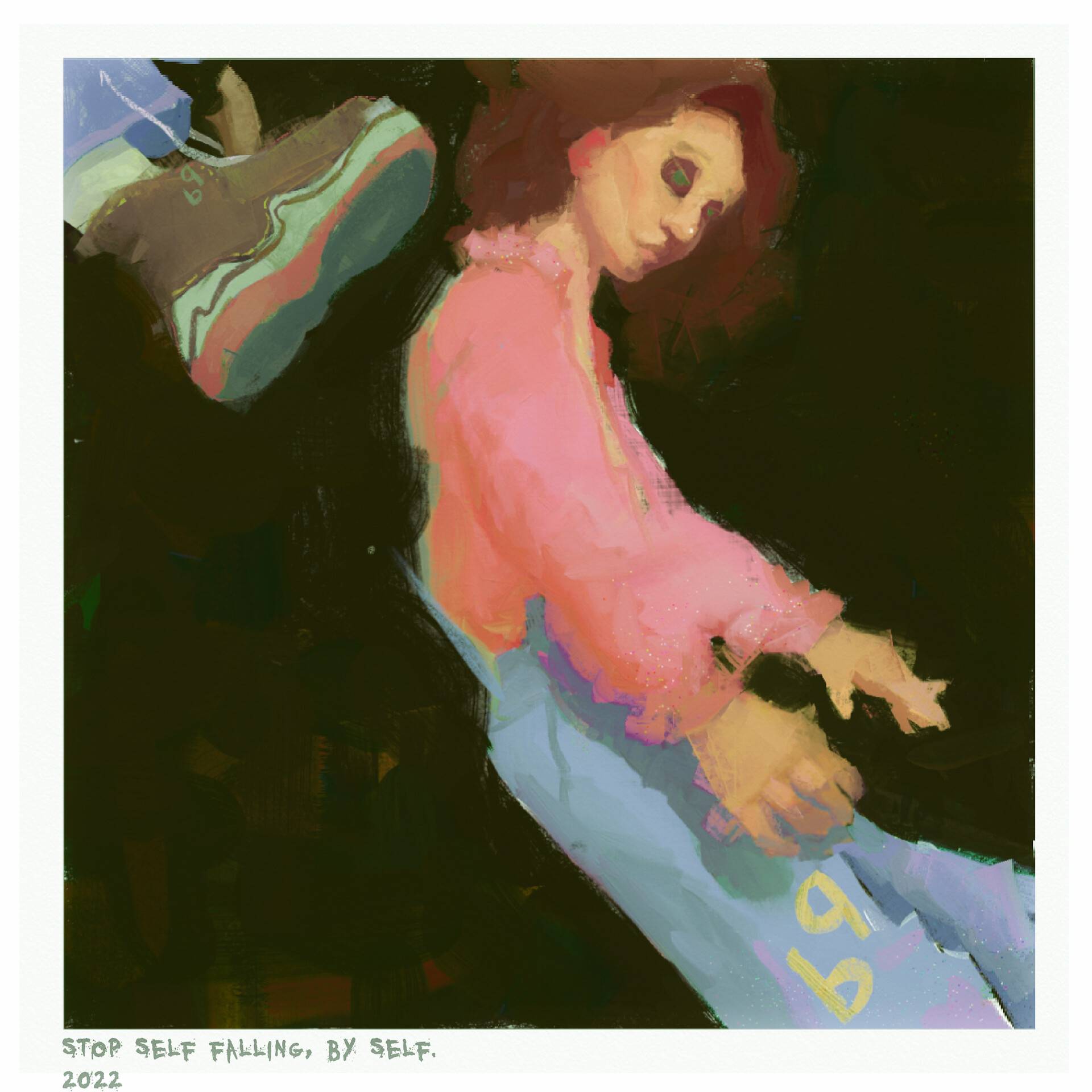 ArtStation - Stop self from falling, by self