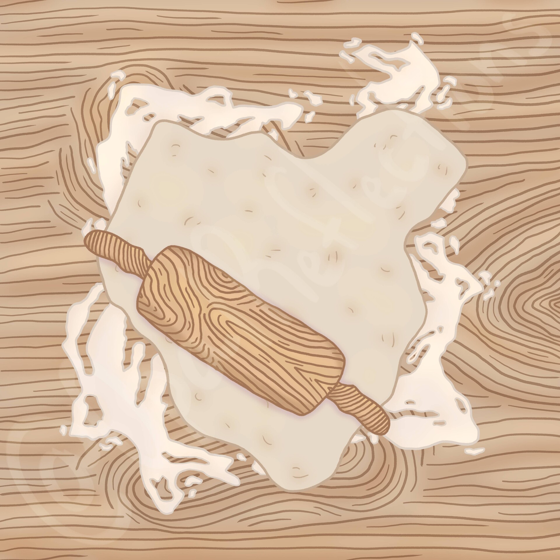 ArtStation - Rolling Dough