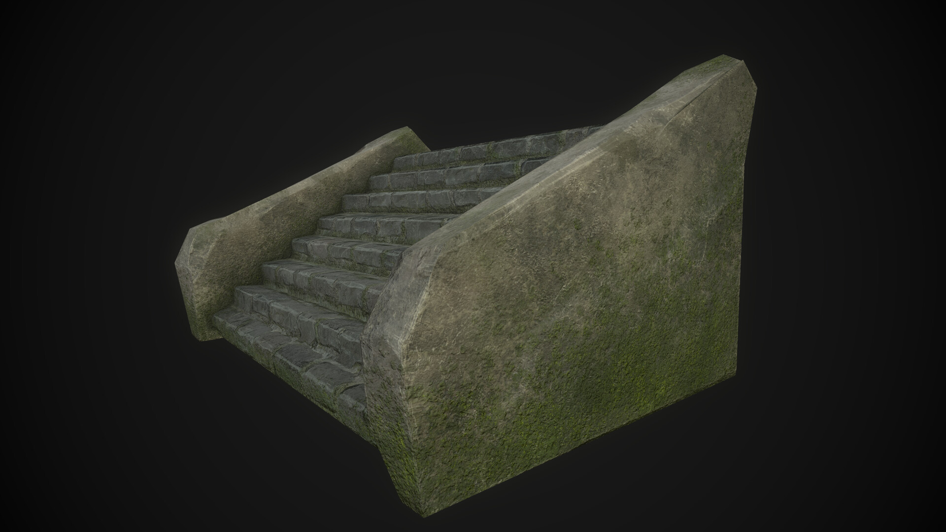 ArtStation - Stairs of an ancient ruin