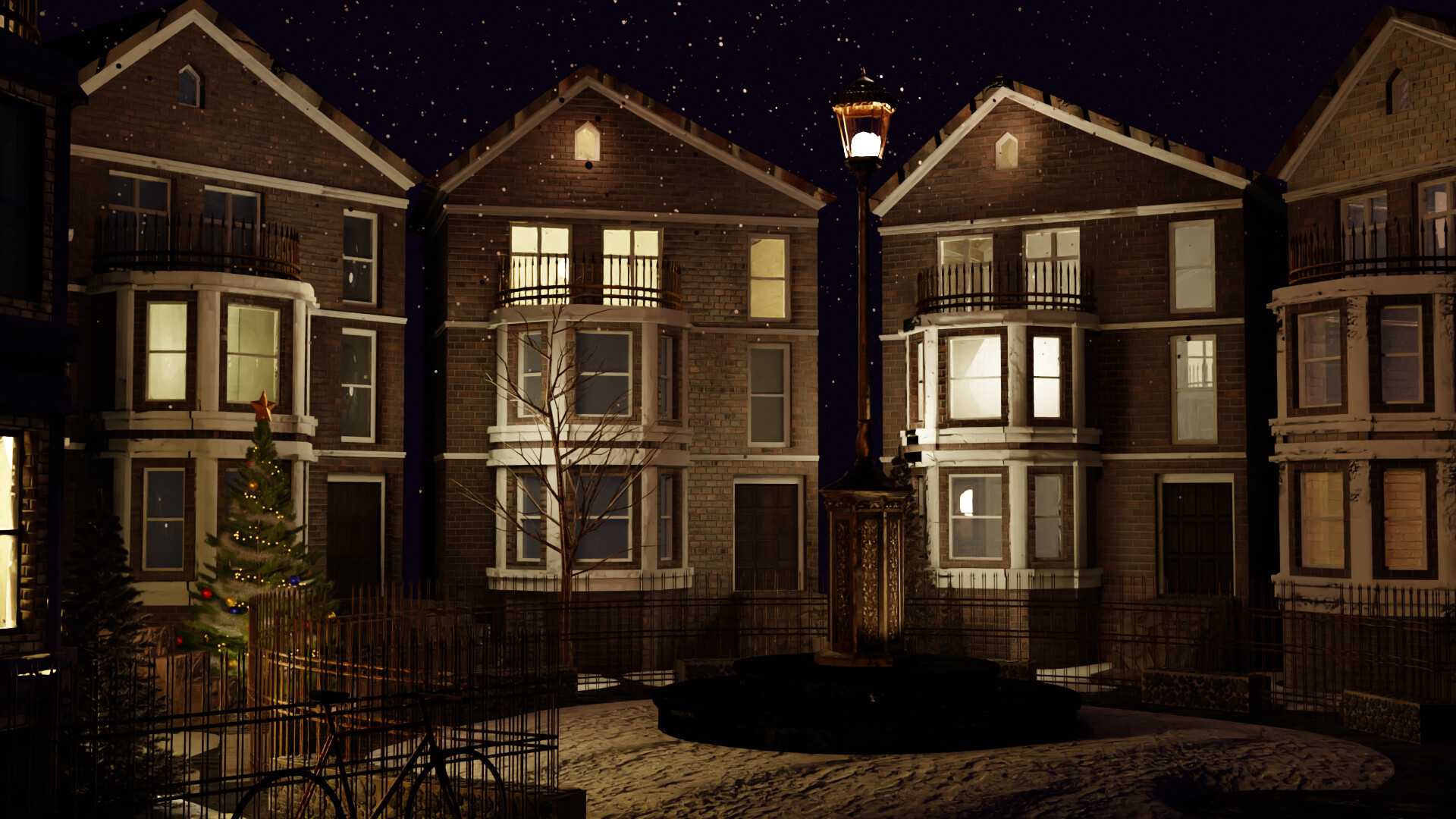 ArtStation - Snowy Town