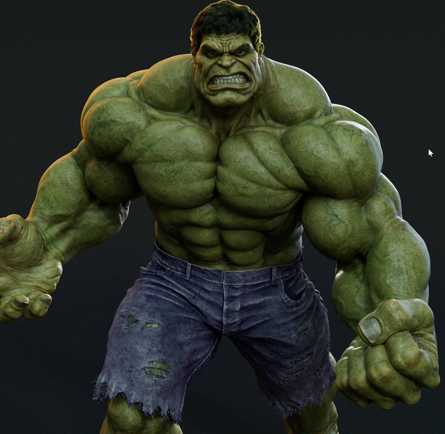 Rodrigue Pralier - Hulk fan art