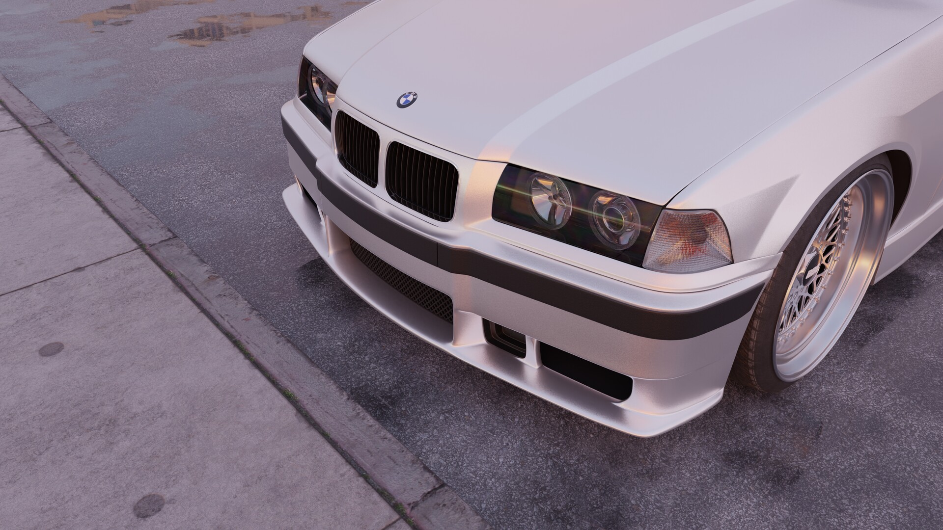 ArtStation - BMW e36