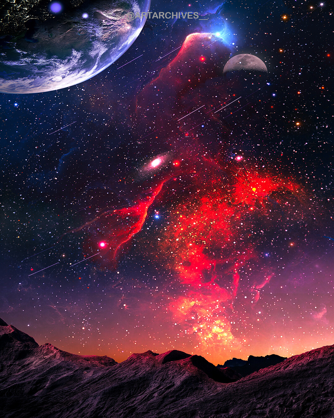 ArtStation - Earth From Another Planet