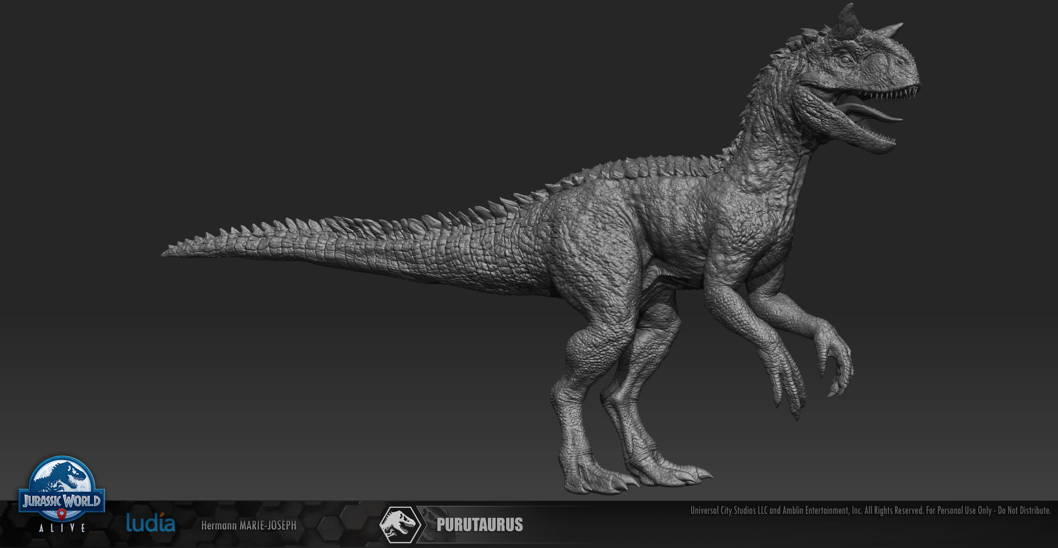 Hermann Marie-Joseph - Purutaurus - Jurassic World Alive