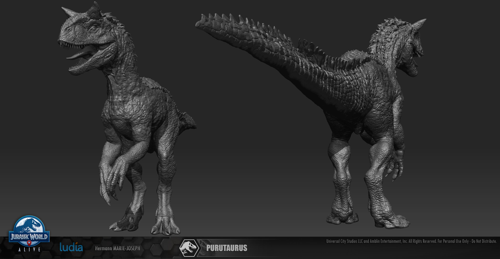 Hermann Marie-Joseph - Purutaurus - Jurassic World Alive