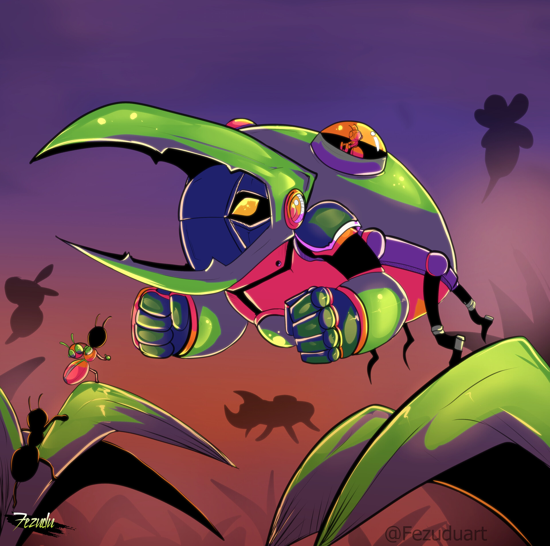 ArtStation - Mechanical Bug