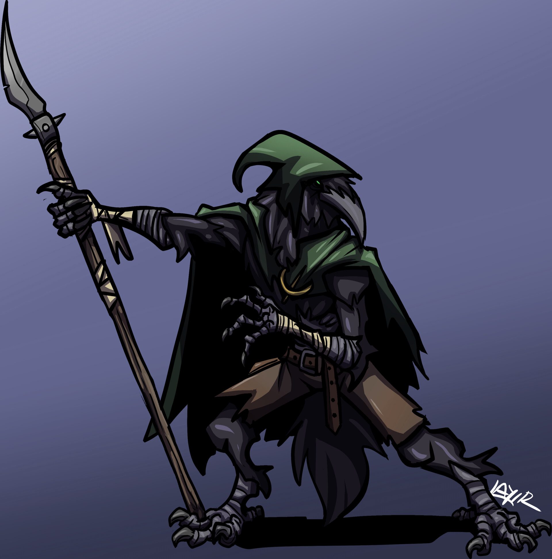 ArtStation - Hooded Raven