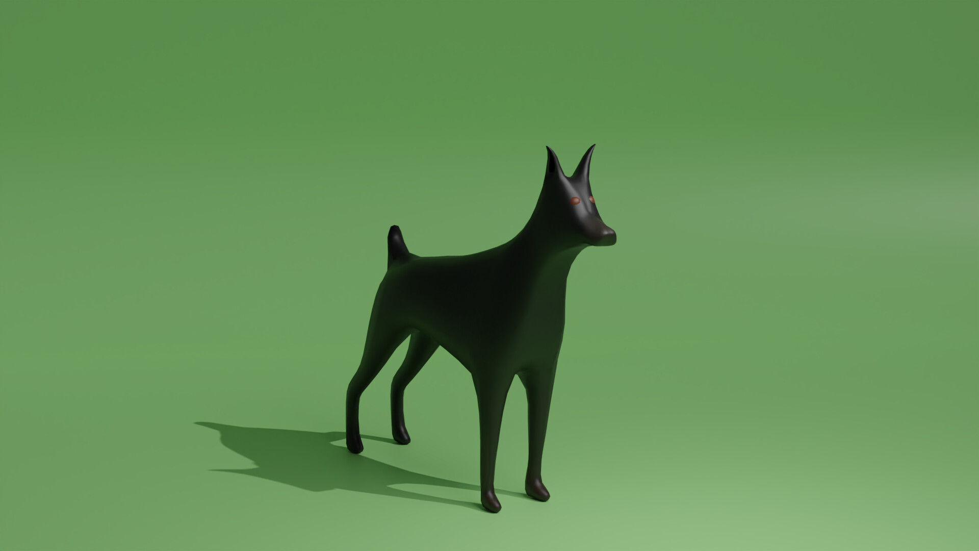 ArtStation - Low Poly Dog
