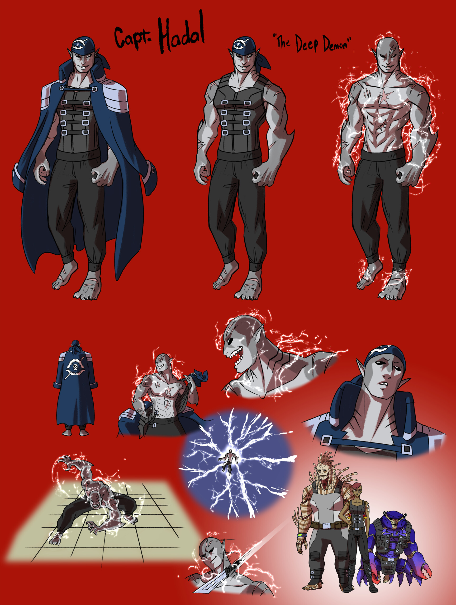 ArtStation - Captain Hadal