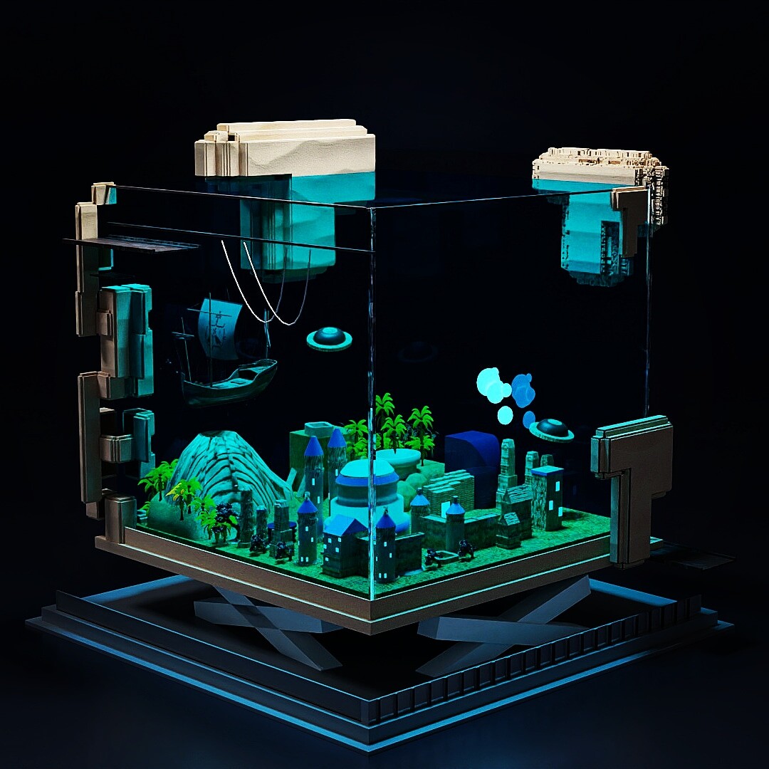 ArtStation - isometric land-2