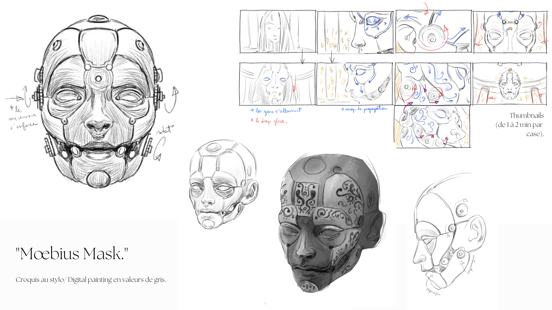 Marine Gautier - MOEBIUS MASK