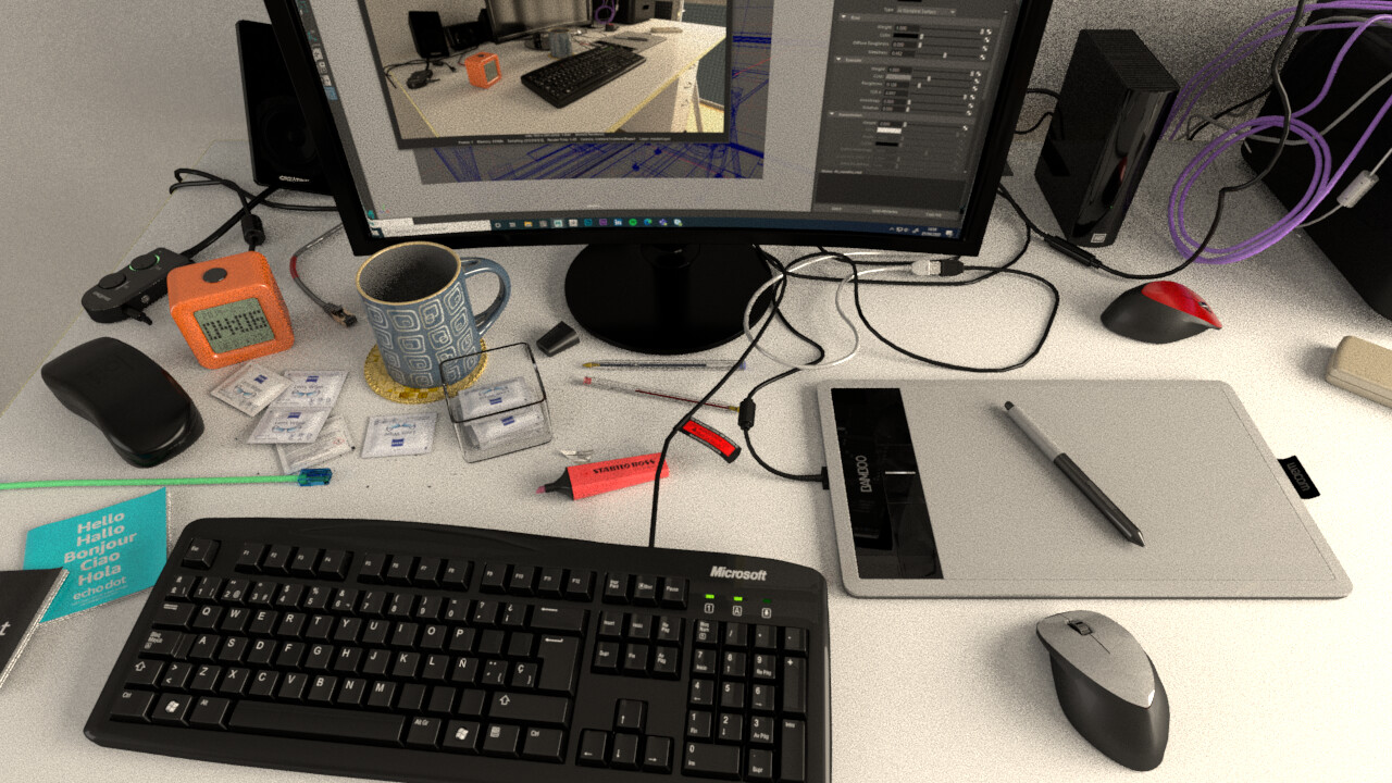 ArtStation - Basic home setup #1