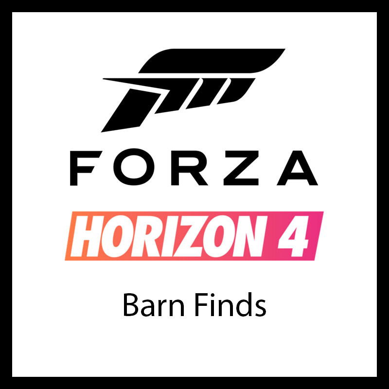 ArtStation - Forza Horizon 4 - Barn Find vehicles