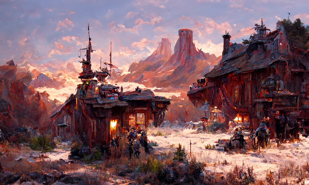 ArtStation - Western Modern