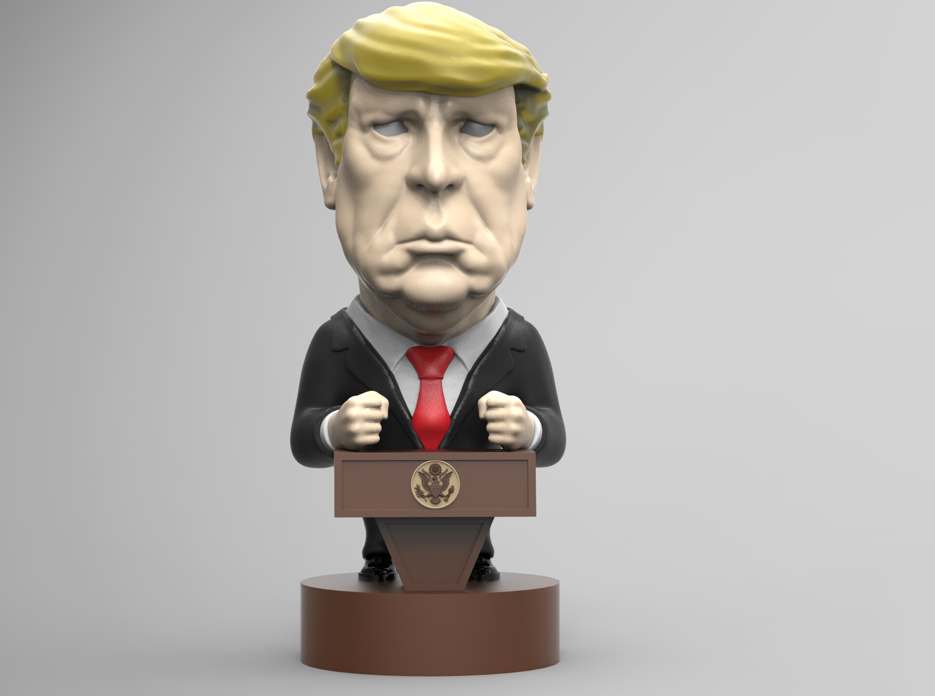 ArtStation - Trump sculpture