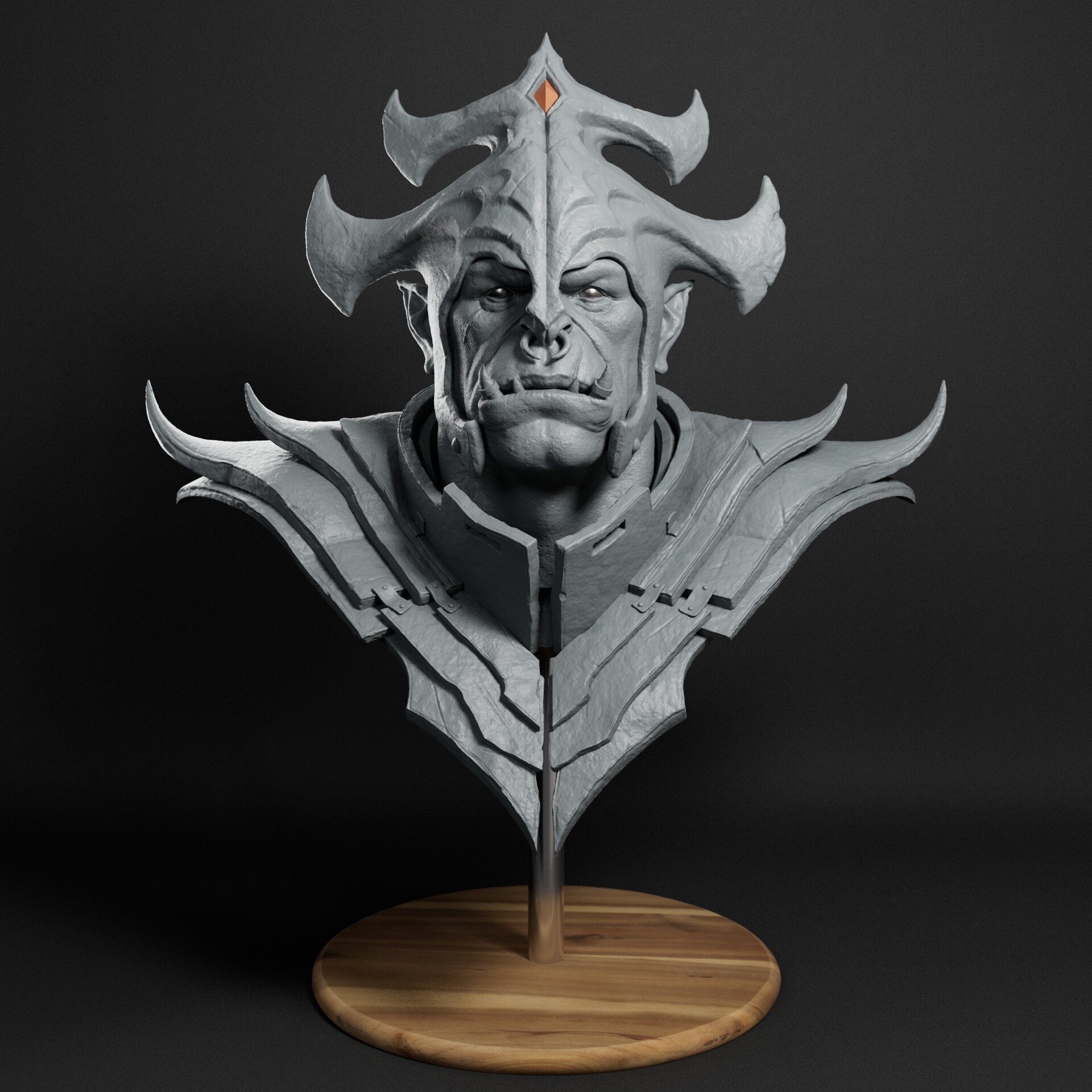 ArtStation - Orc Warlord