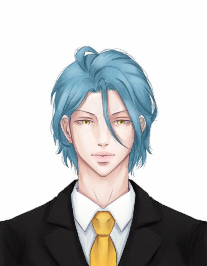 ArtStation - ID Photo - Ensemble Stars Tojo Kaname (HiMERU)