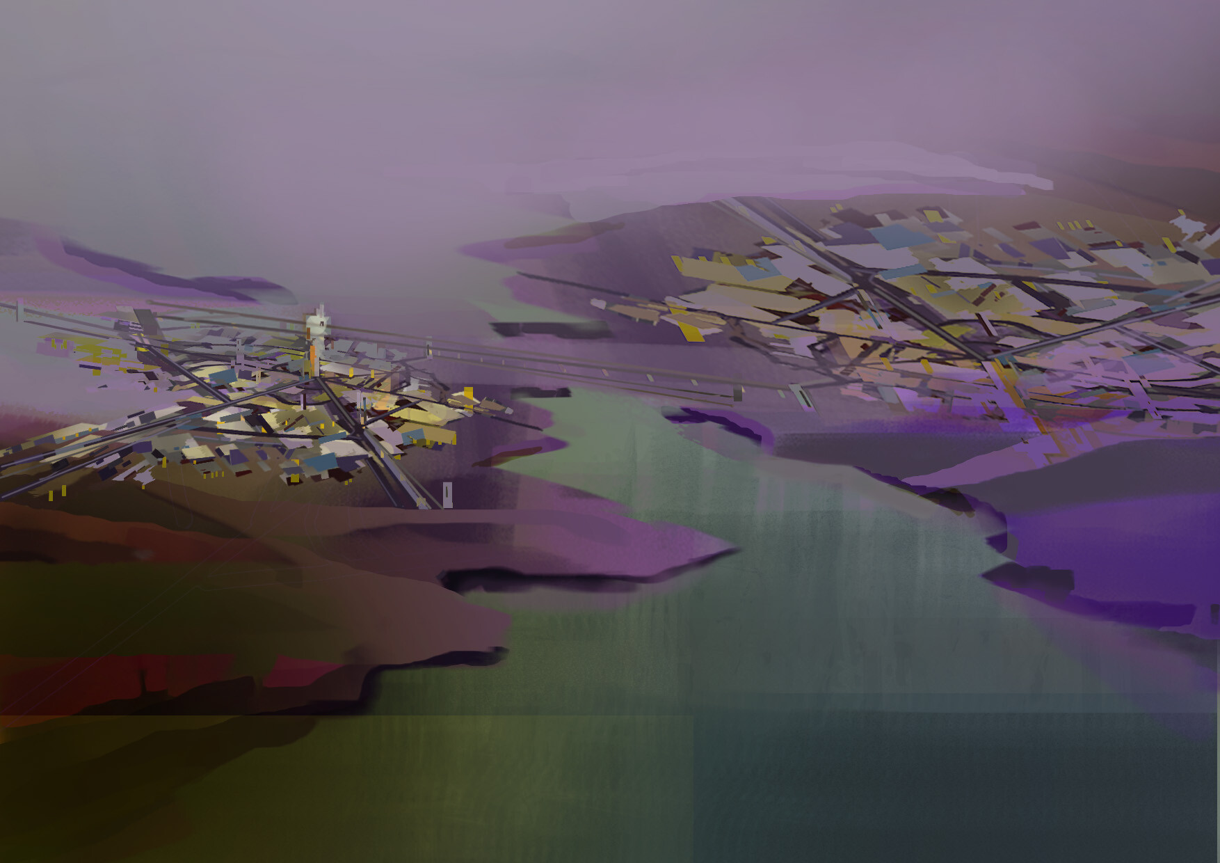 ArtStation - Alien city