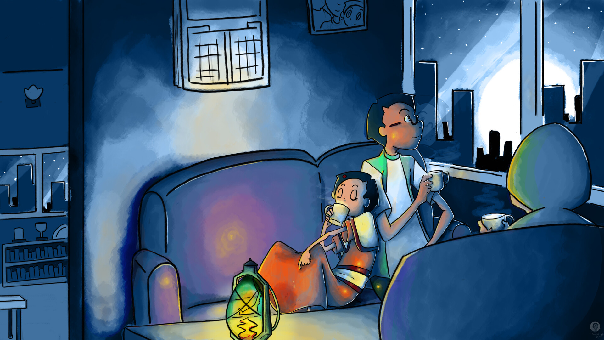 ArtStation - Web Comic Concept Art