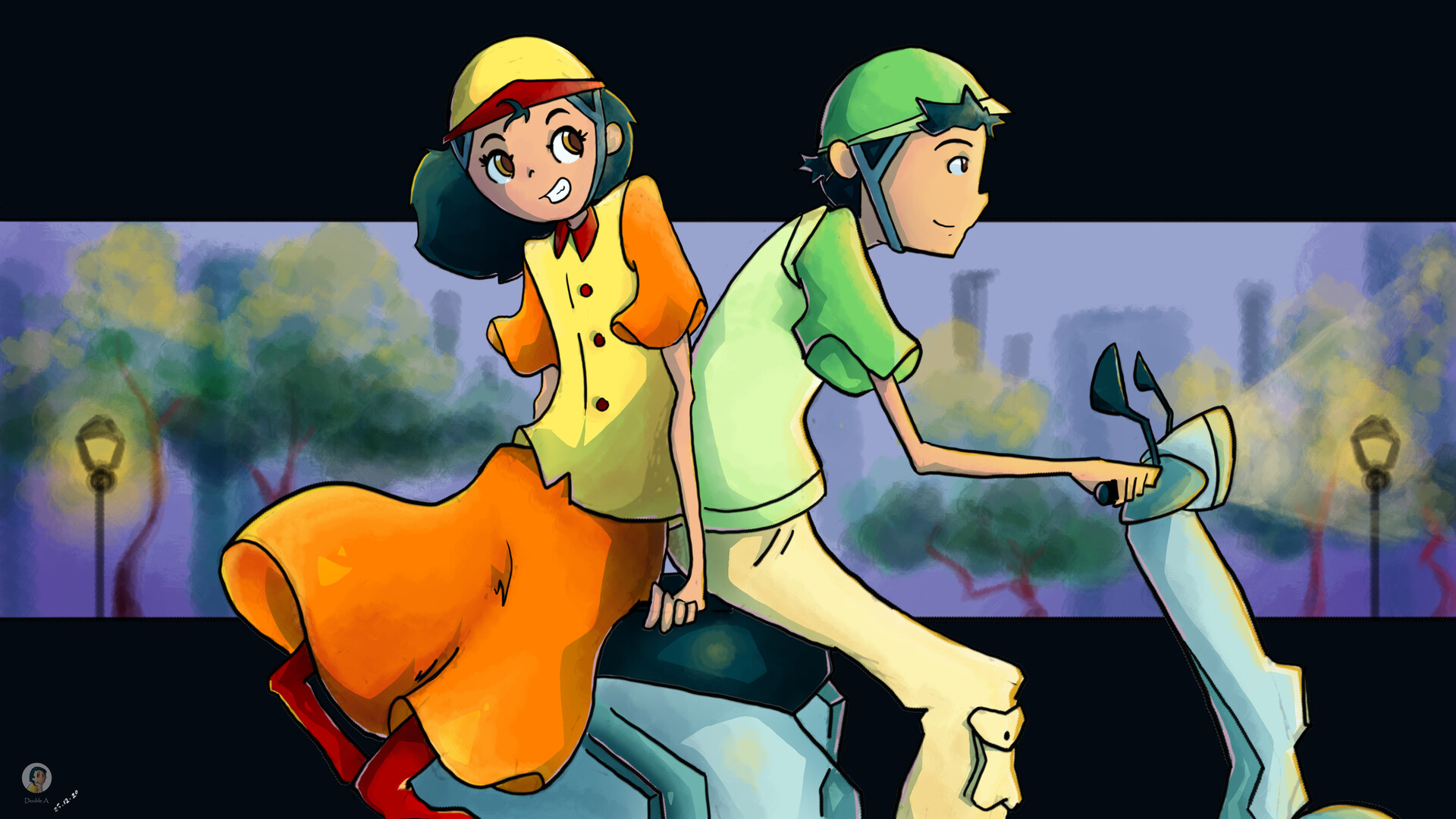 ArtStation - Concept art for my webcomic শেষ রাতের স্বপ্ন 2