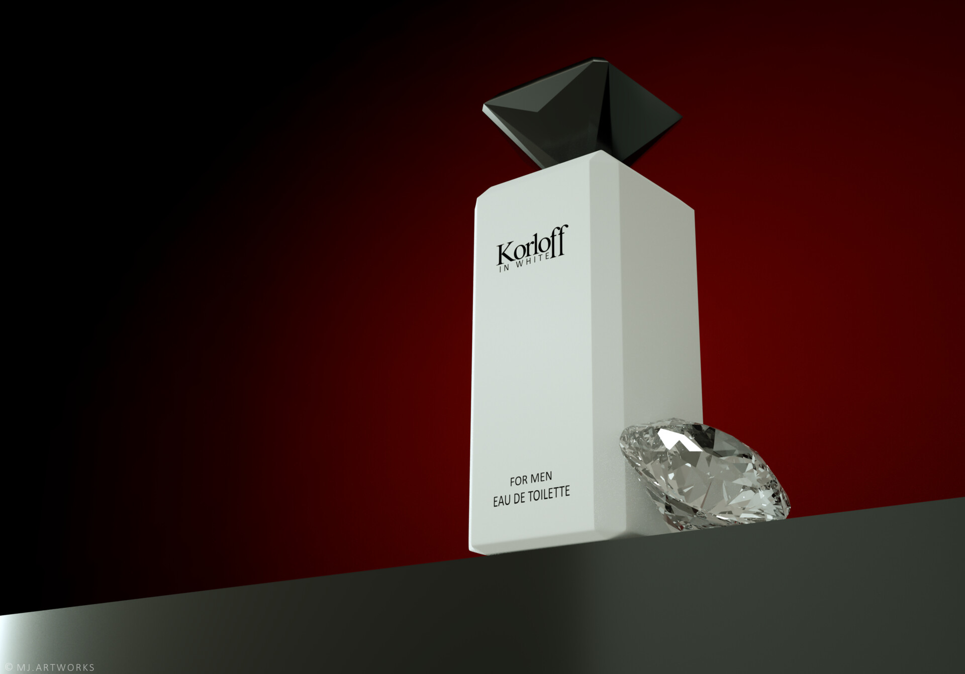 ArtStation - Perfume 3d visualization.