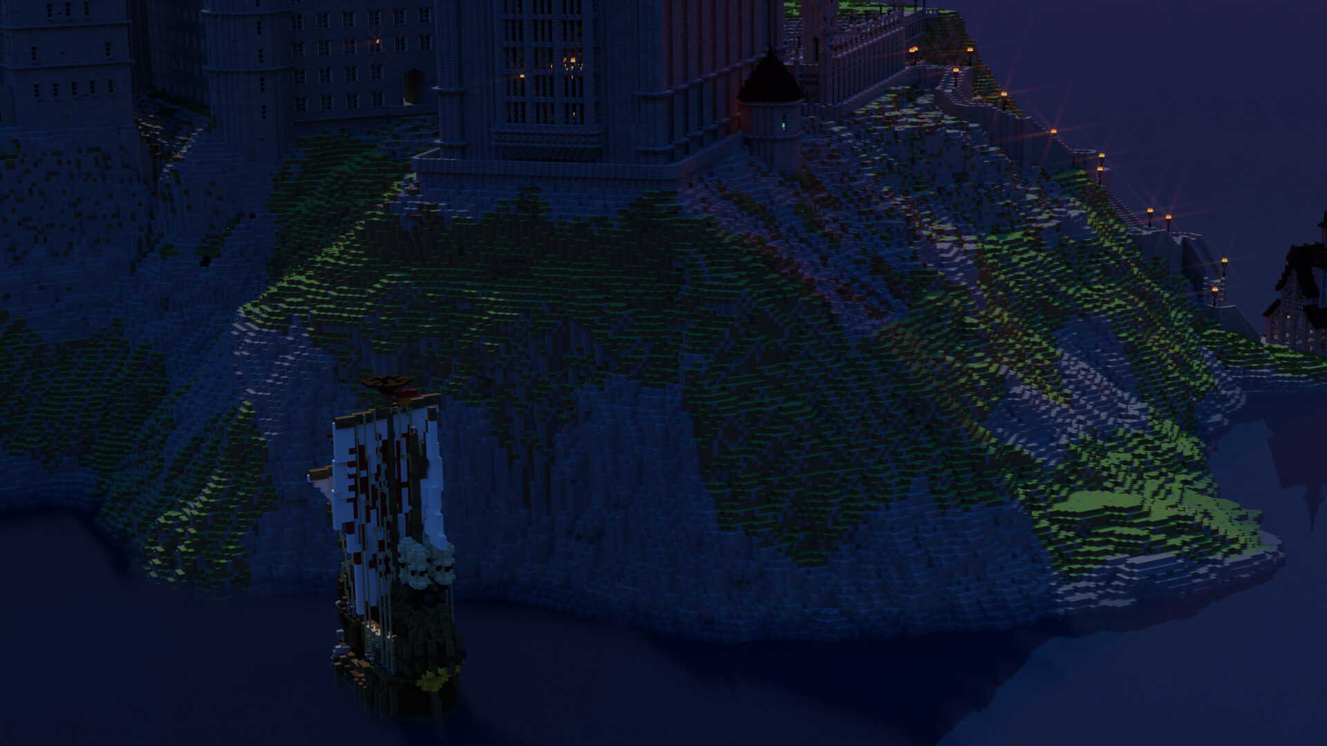 Khiro - Hogwarts Minecraft Build Render