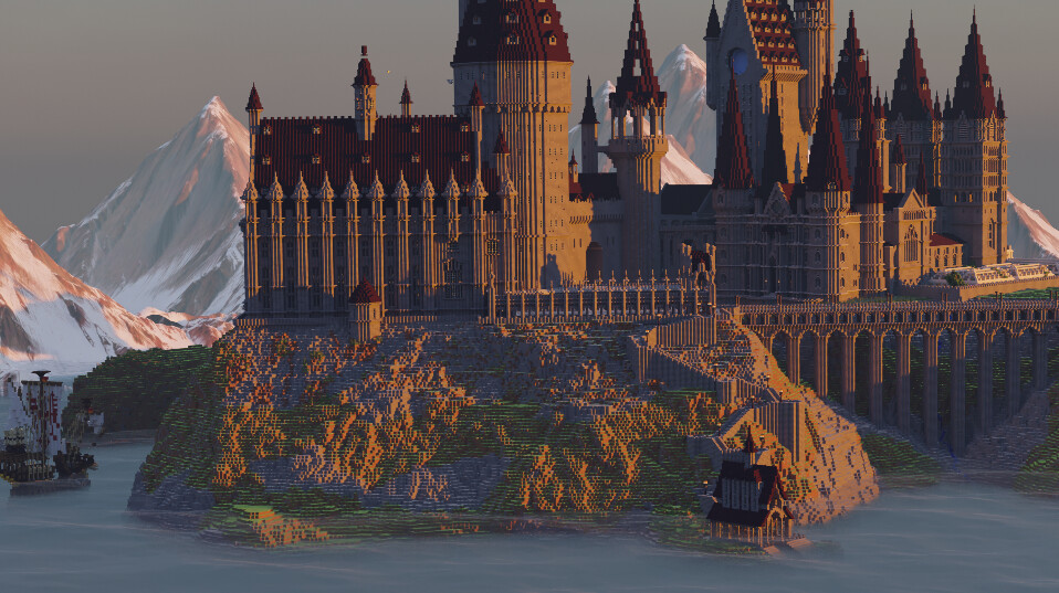Khiro - Hogwarts Minecraft Build Render
