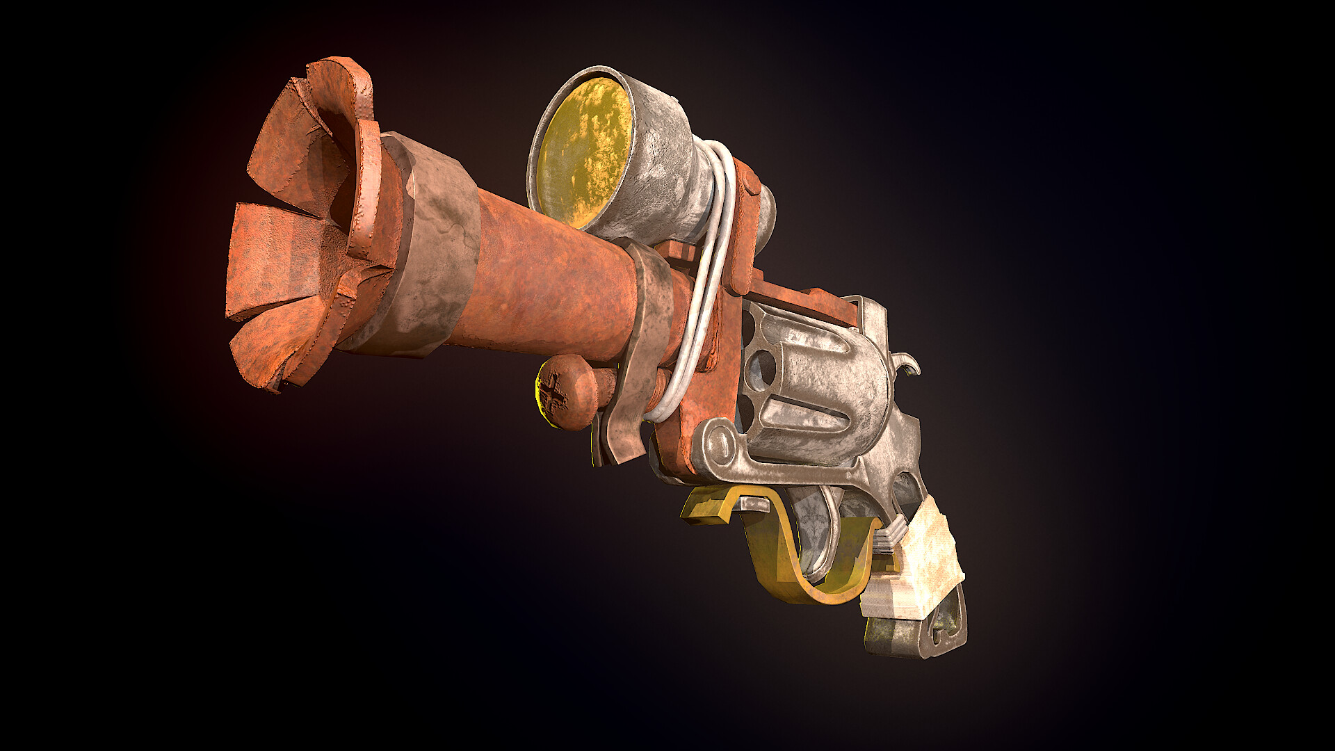 ArtStation - Rusty Gun