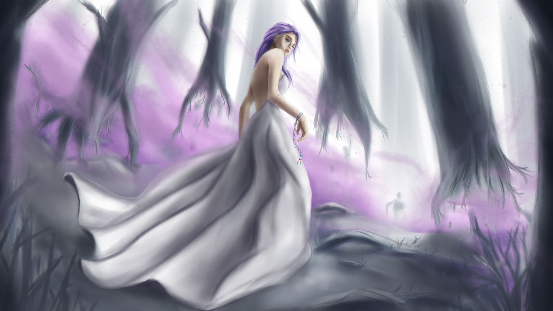 ArtStation - Mysterious Girl