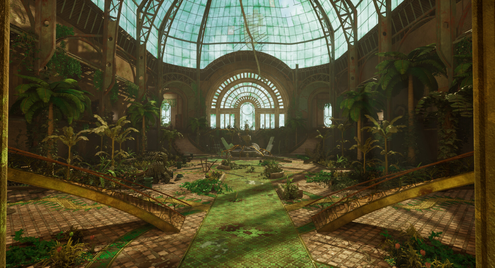 Duncan Readle - Technical Artist - Botanic Palace - 3D Game Environment